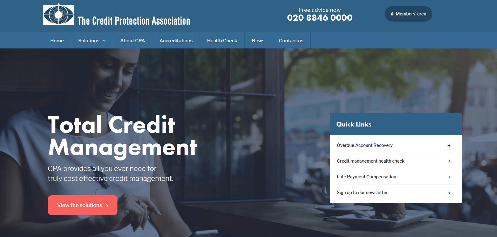 CPA plc launches its new website - CPA | The Credit Protection Association