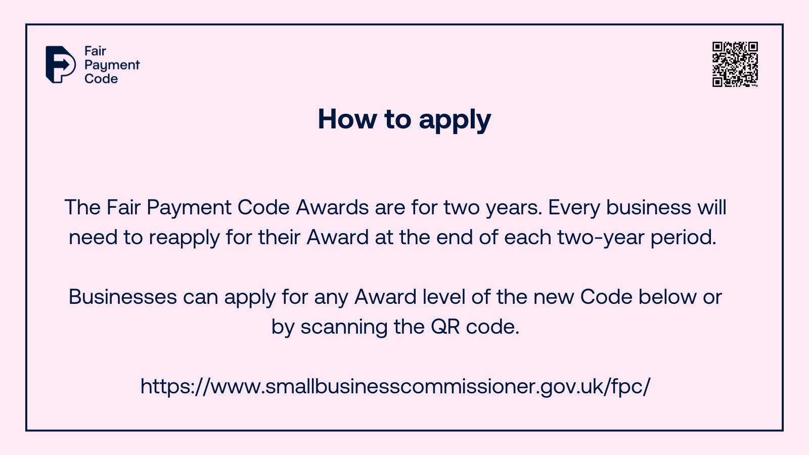 Small Business Commissioner launches new Fair Payment Code - CPA | The Credit Protection Association